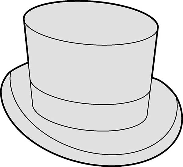 Shape Hats Detailed Top Hat