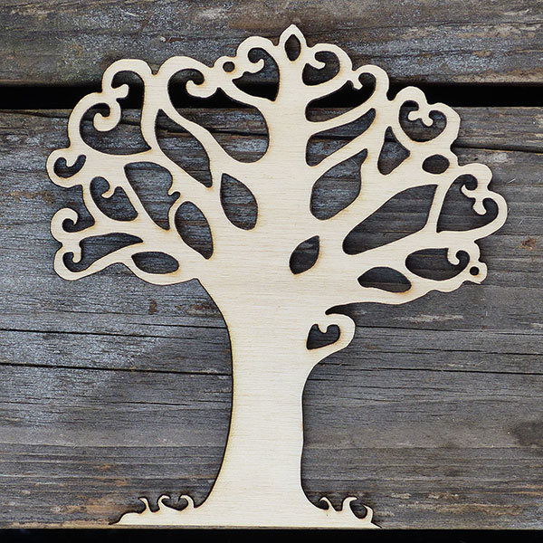 Shape Trees Stylised Design Summer